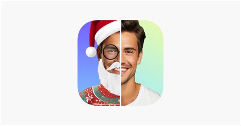 ‎app Store에서 제공하는 크리스마스 Ar 얼굴 필터 산타 클로스 효과