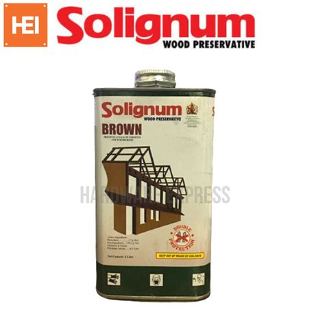 Solignum Wood Preservative Brown 1liter Shopee Philippines