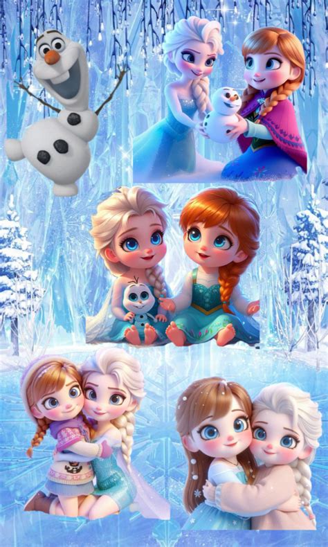 Forzen Elsa Anna And Olaf In 2025 Disney Princess Pictures Frozen