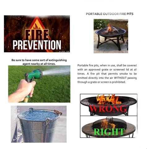Fire Pit Safety