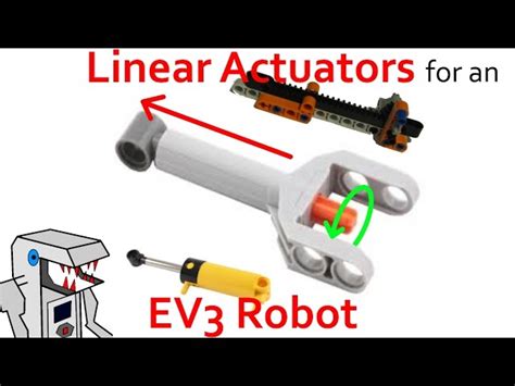 The Big Lego Technic Linear Actuator Review Power Testing 44 Off