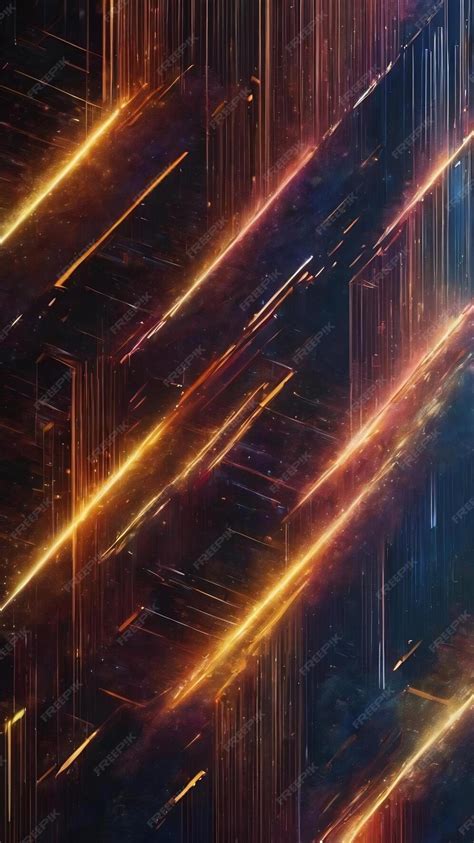 Premium Ai Image Abstract Data Stream Matrix Like Background