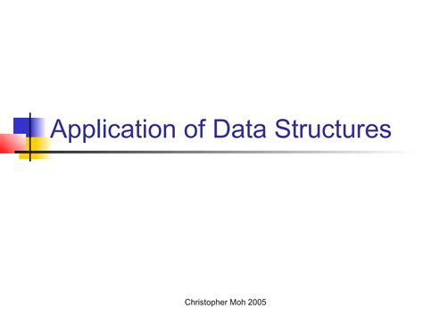 Applications Of Datastructures Ppt