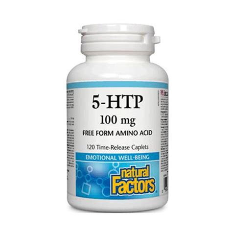 5-HTP 100 mg, 120 Ct - Natural Factors
