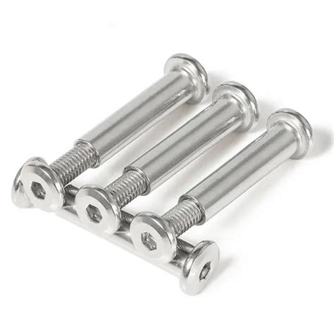 Binding Post Screw Cap Stainless Steel Bolts With Barrel Nuts Kit