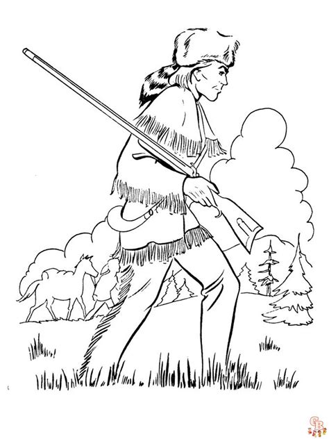 25 Pages De Coloriage De Chasseurs Pour Les Enfants