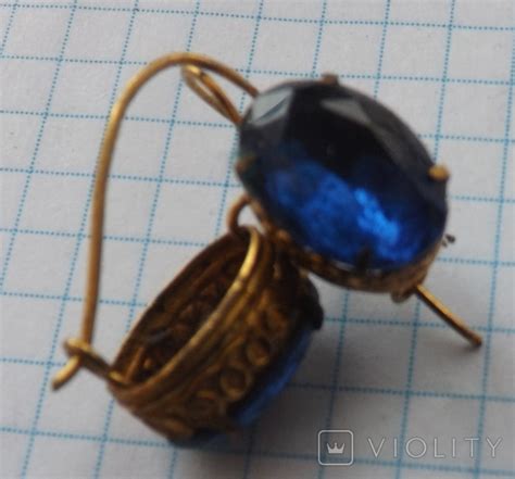 Сережки з камінням 115359083 купити Violity