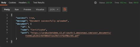 laravel api file upload to aws how to set up an amazon bucket and