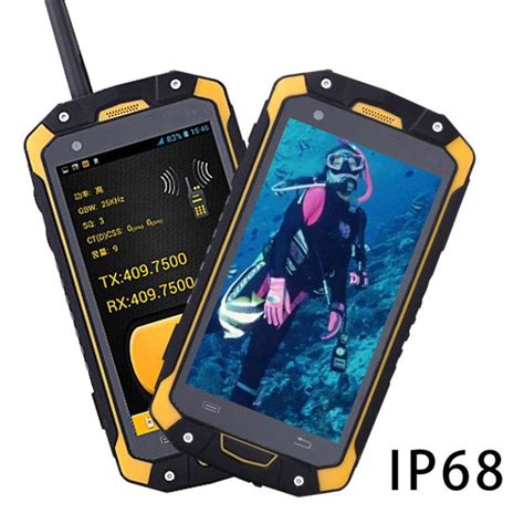 Tri Proof Rugged Military Ip68 Smart Phone Android Poc Walkie Talkie