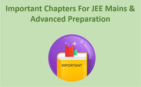 Must Do Topics For JEE Mains Advanced Exam Preparation