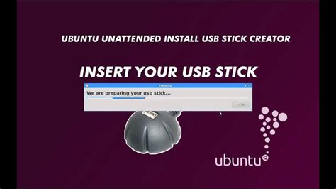 Ubuntu Unattended Installation Usb Stick Creator Youtube