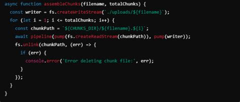 Optimizing Large File Uploads With Chunk Uploads In Node Js And Express Js