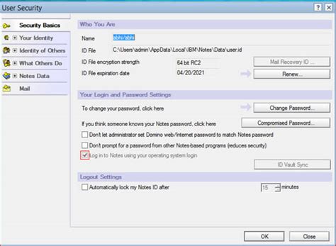 what to do if ibm lotus notes repeatedly asking for passwords