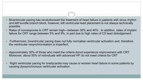 New Heart Failure Modalities His Bundle Pacing And Cardiac Contractility