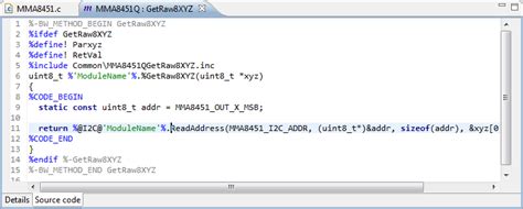 Processor Expert Tutorial Creating A Component For An Accelerometer Element14 Community