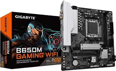 Placa Mãe Gigabyte B650m Gaming Wifi Chipset B650 Amd Am5 Matx Ddr5