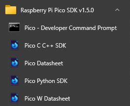 Start Menu Links Not All Being Installed Issue 16 Raspberrypi Pico