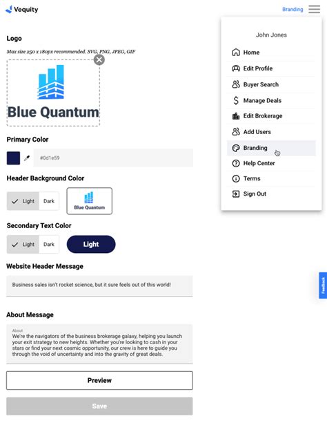 How To Customize Your Account Branding