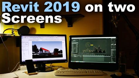 Revit 2019 On Two Screens Dual Monitors Dezign Ark