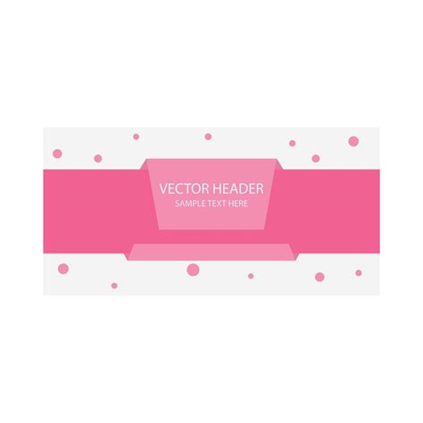 Header Template Illustration 38007351 Vector Art At Vecteezy