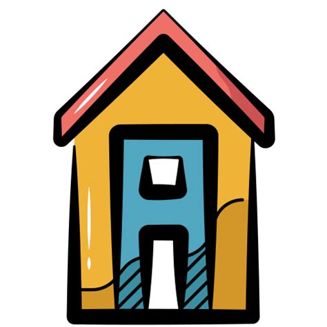 Icono De Cobertizo Generic Color Hand Drawn