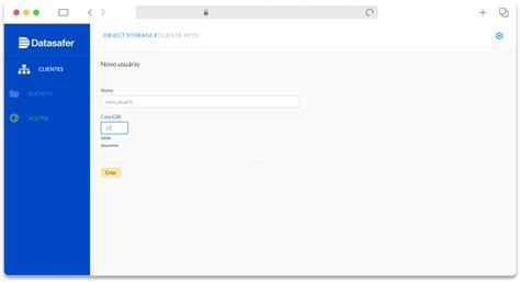 Object Storage S Armazenamento Datasafer