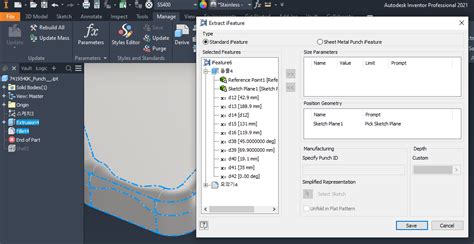 solved what kinds of objects are not supported by ifeature autodesk