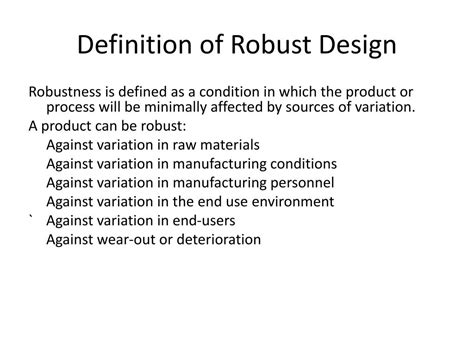 What Is The Meaning Of Robust Collection Cheap Gbu