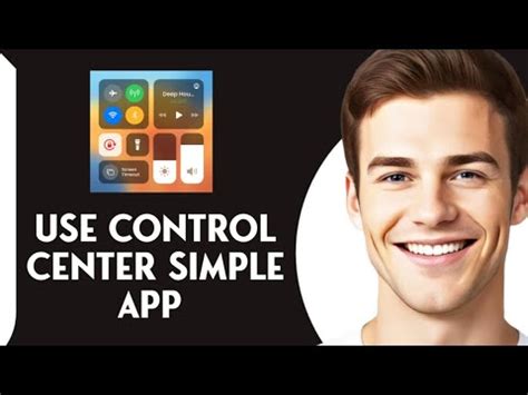 How To Use Control Center Simple App In Android Phone (easy-to-use) - YouTube