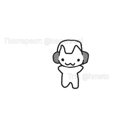 котик рисунок Рисунок Легкие рисунки Нарисованный