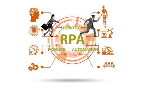 Concept Of RPA Robotic Process Automation Stock Photo Image Of Computing Modern 190181328