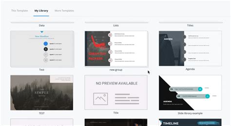 Slide Library Groups Organize Slides Visme Help Center