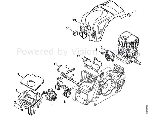 Stihl MS 290 Parts Diagram And Breakdown Guide