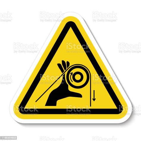 손 얽힘 롤러 기호 기호 벡터 그림 흰색 배경 레이블에 격리 Eps10 기계 부분에 대한 스톡 벡터 아트 및 기타 이미지 기계 부분 기어 기계 부분 꼬집기 Istock