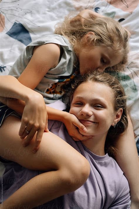Friendship Between Sisters By Stocksy Contributor Mihail Svirkov Stocksy