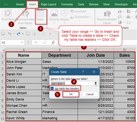How To Create A Database In Excel That Updates Automatically Excel Insider