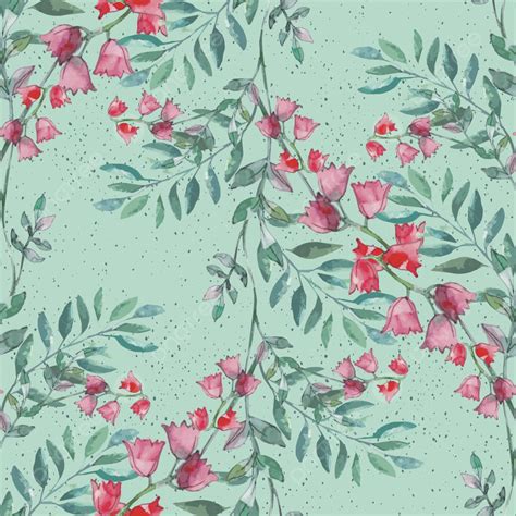 Beautiful Seamless Floral Pattern Vector Background Seamless Floral Pattern Background Image