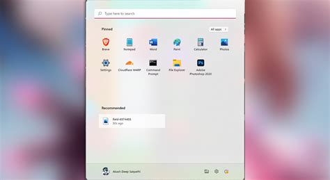 Disable Recommended Section In Windows Start Menu AK SH