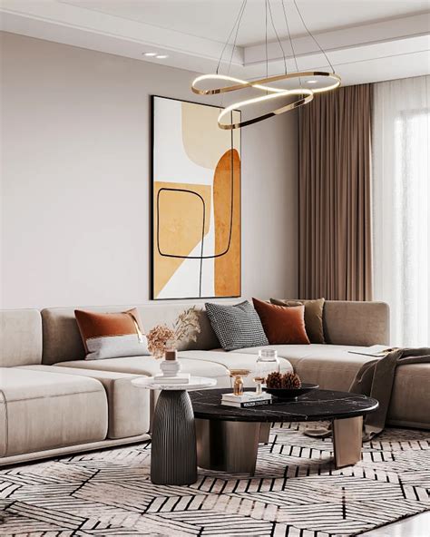 现代空间家装设计效果图好难 原创作品 2 花瓣网