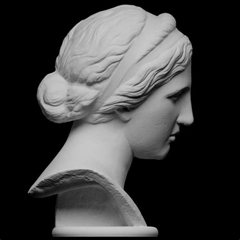 3d Printable Nymph Or Muse Or From The Niobide Group By Smk Statens