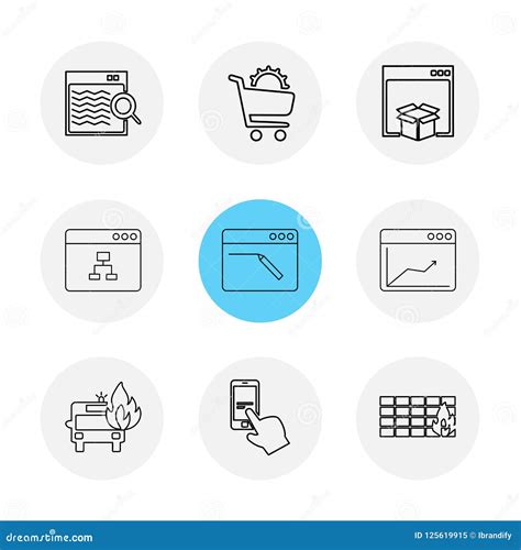Cart Dropbox Windows Ui Layout Web User Interface Stock