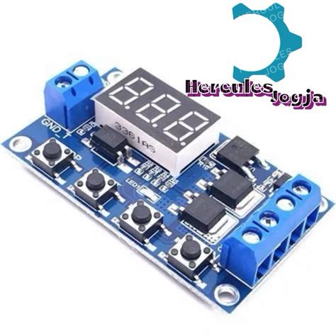 Jual Digital Delay Timer Trigger On Off Mosfet 5 36v Dc Shopee Indonesia