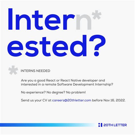 hiring hiringdevelopers internship remote softwaredeveloper