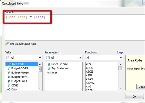 Filtering In Tableau With Parameters