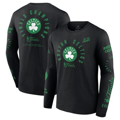 Mens Boston Celtics Fanatics Black 2024 Nba Finals Champions Drive To