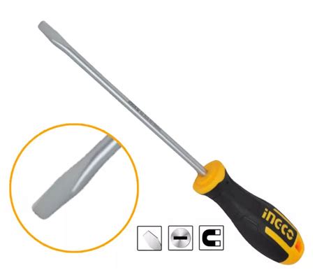Ingco Flat Screwdriver Slotted Vertexpowertools