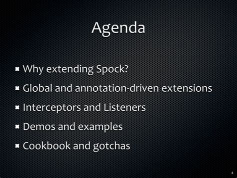 Spock Extensions Anatomy Ppt