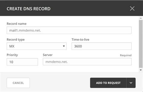 Dns Mx Record Bluecat Networks