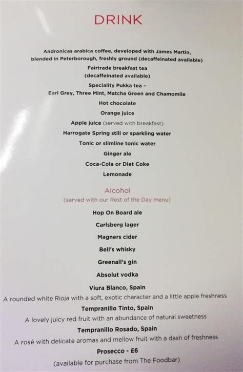 What Do You Get Extra In Virgin Trains First Class Lner ⋆ Yorkshire