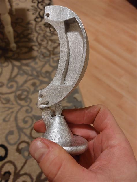 Casting Success Using A Hybrid Method Using My Electric Foundry R